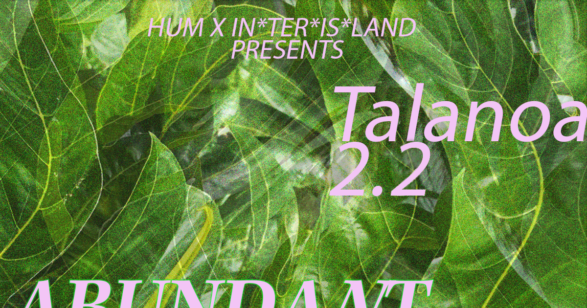Forever Fresh Talanoa Series 2.2